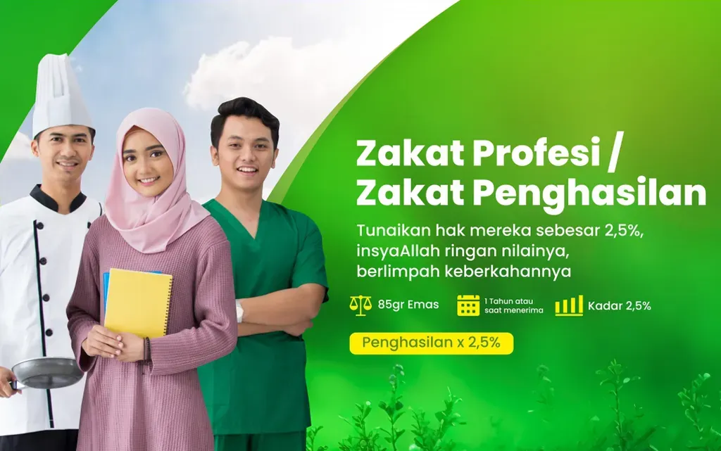 Zakat Penghasilan (Zakat Profesi) 1447 H